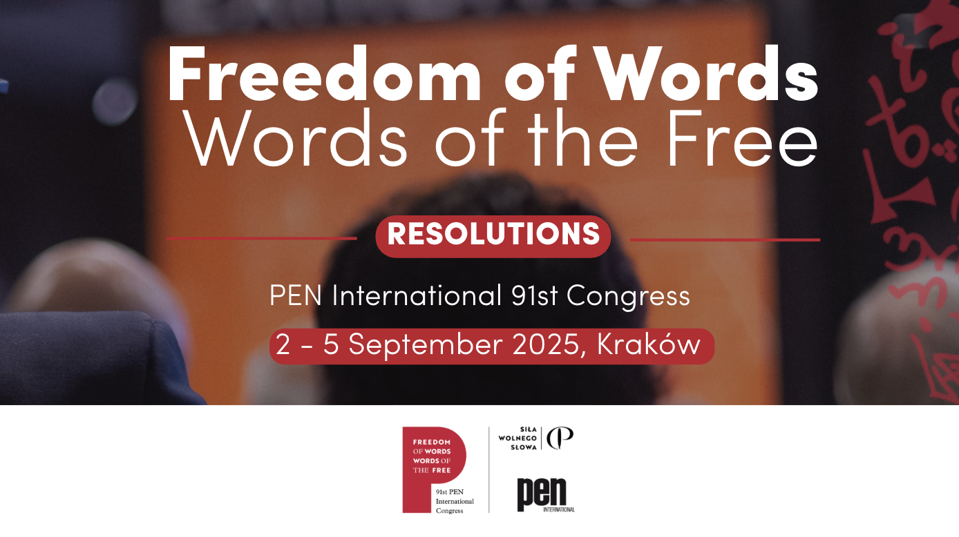 PEN International’s resolutions to defend free expression, gender ...
