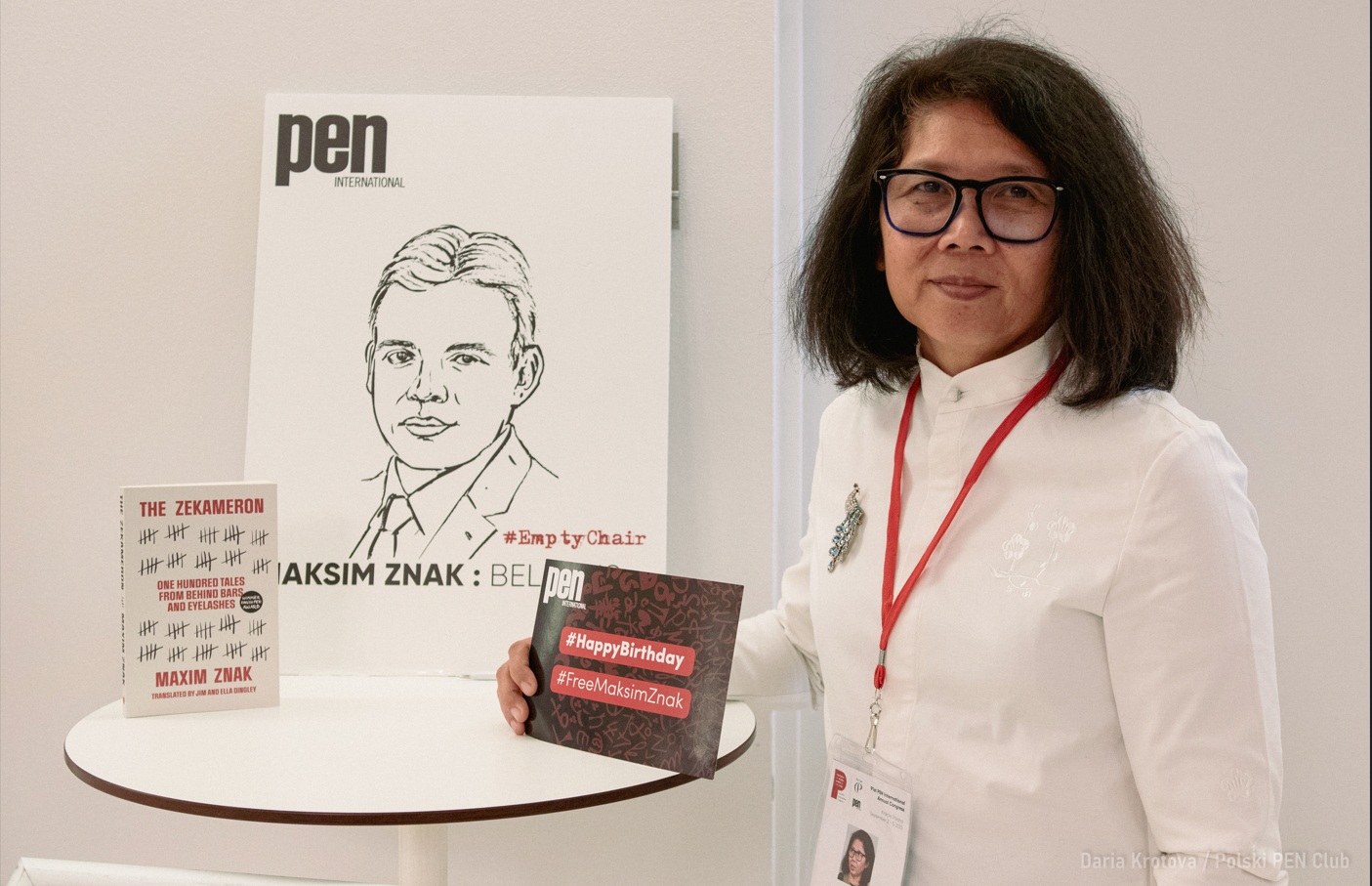 World Day of the Imprisoned Writer: Ma Thida in conversation with Lale ...